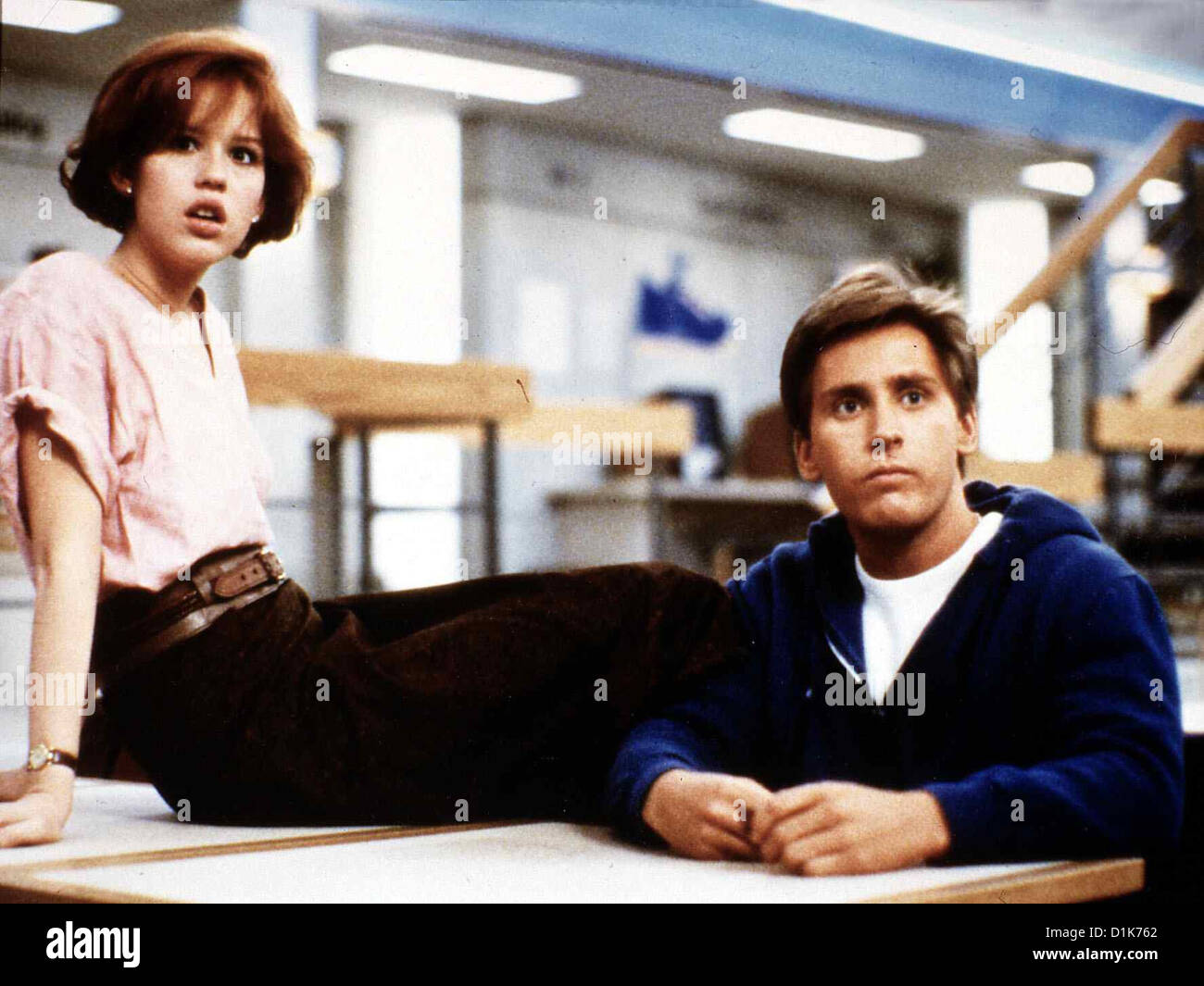 Der Fruehstuecksclub Breakfast Club, Molly Ringwald, Emilio Estevez Die ...