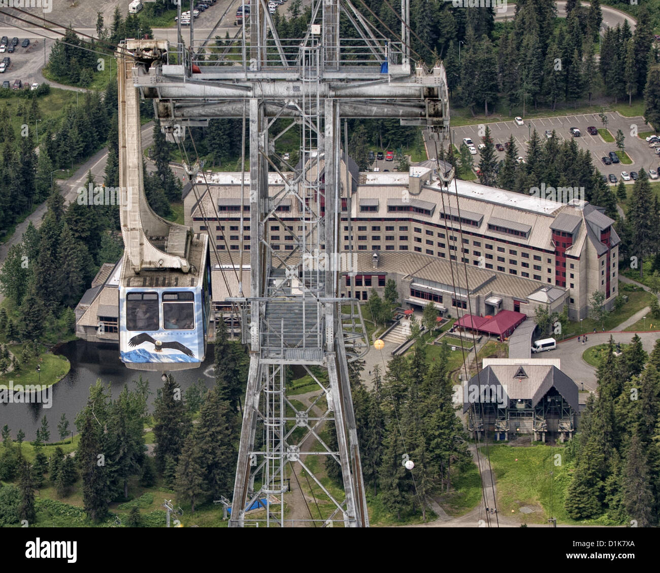 June 30, 2012 - Girdwood, Alaska, US - A brightly decorated 60 ...