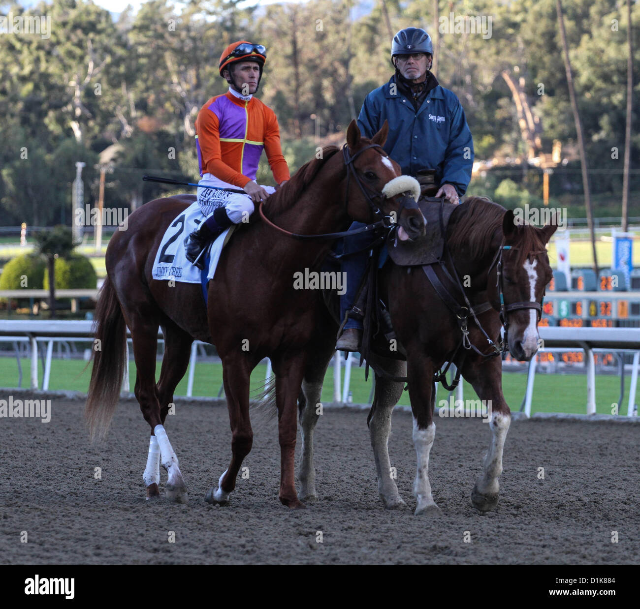 Dec. 26, 2012 - Arcadia, CA, U.S. - Jimmy Creed trained by Richard ...