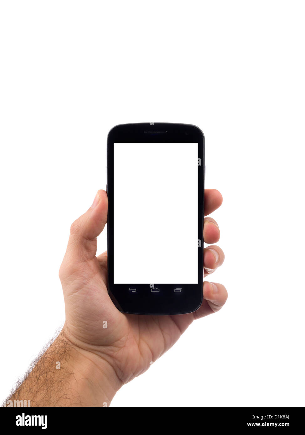 Hand holding smartphone Stock Photo - Alamy