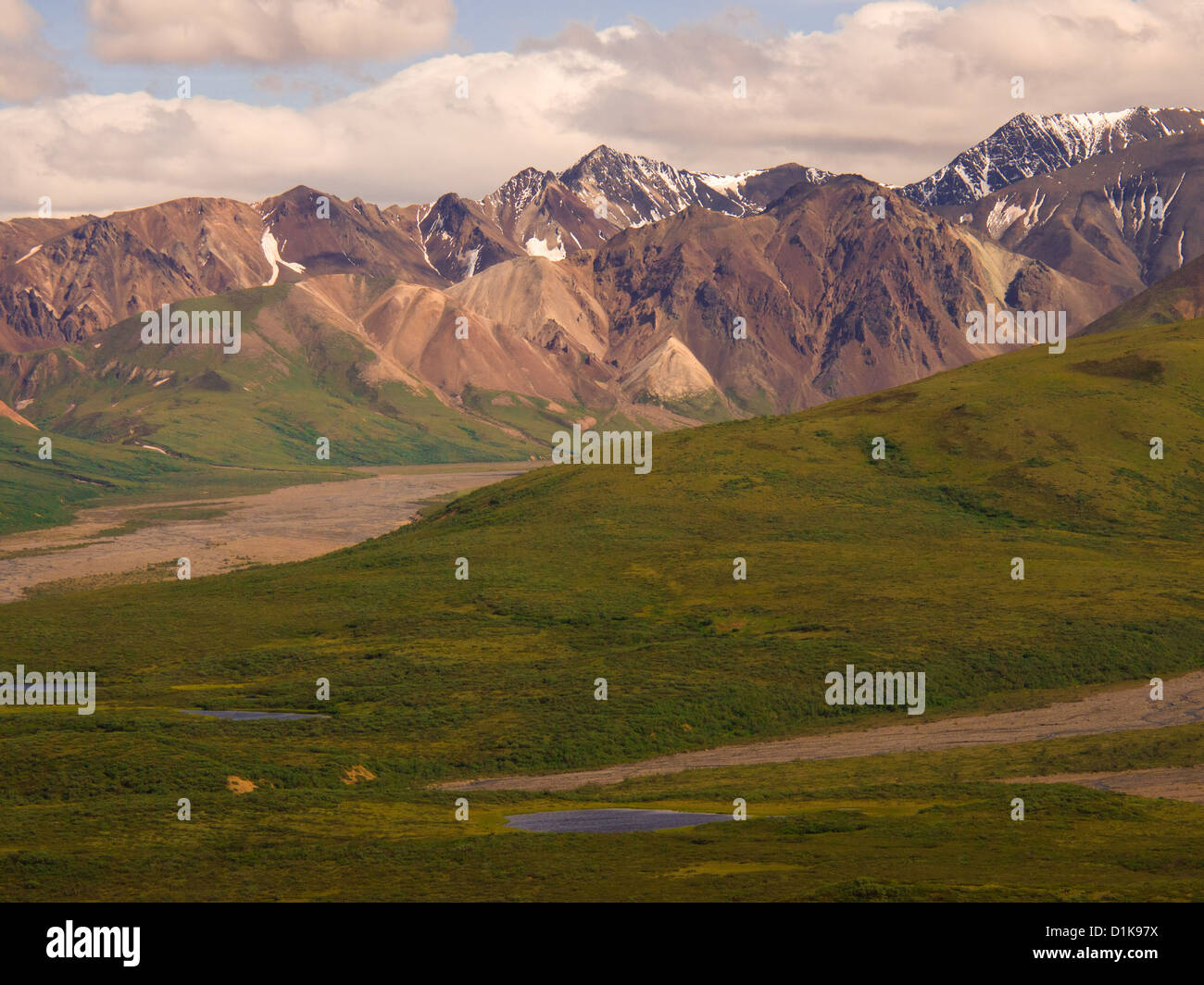 Colorful Mountains with grassland Stock Photo - Alamy