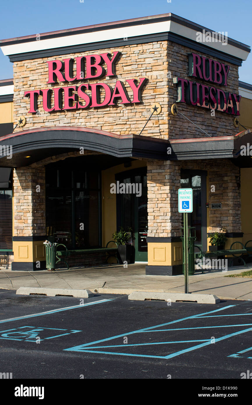 Ruby Tuesday High Resolution Stock Photography and Images - Alamy