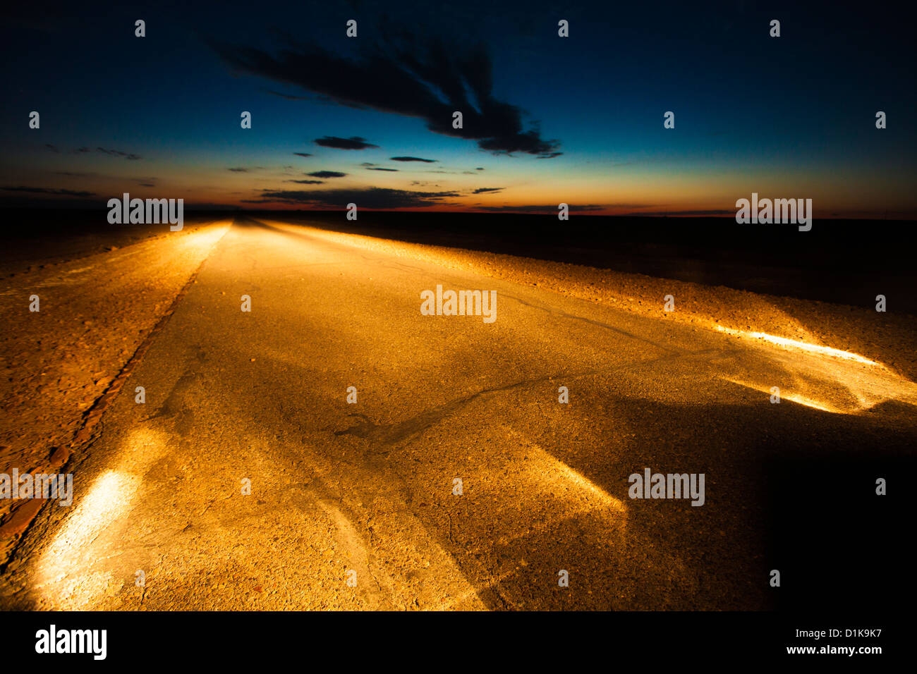 Night road trip hi-res stock photography and images - Alamy