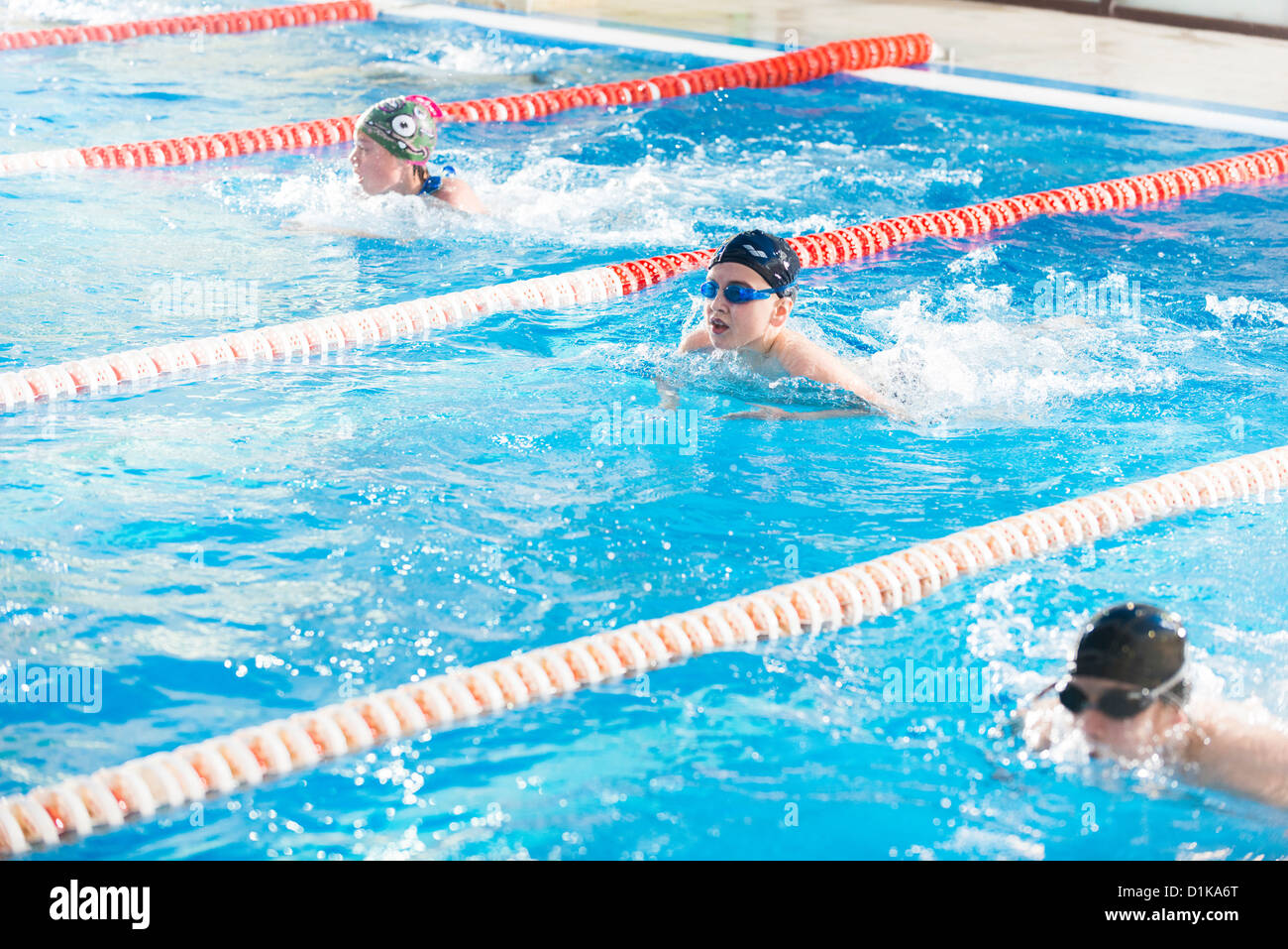 pool swimming championship competition club Stock Photo - Alamy