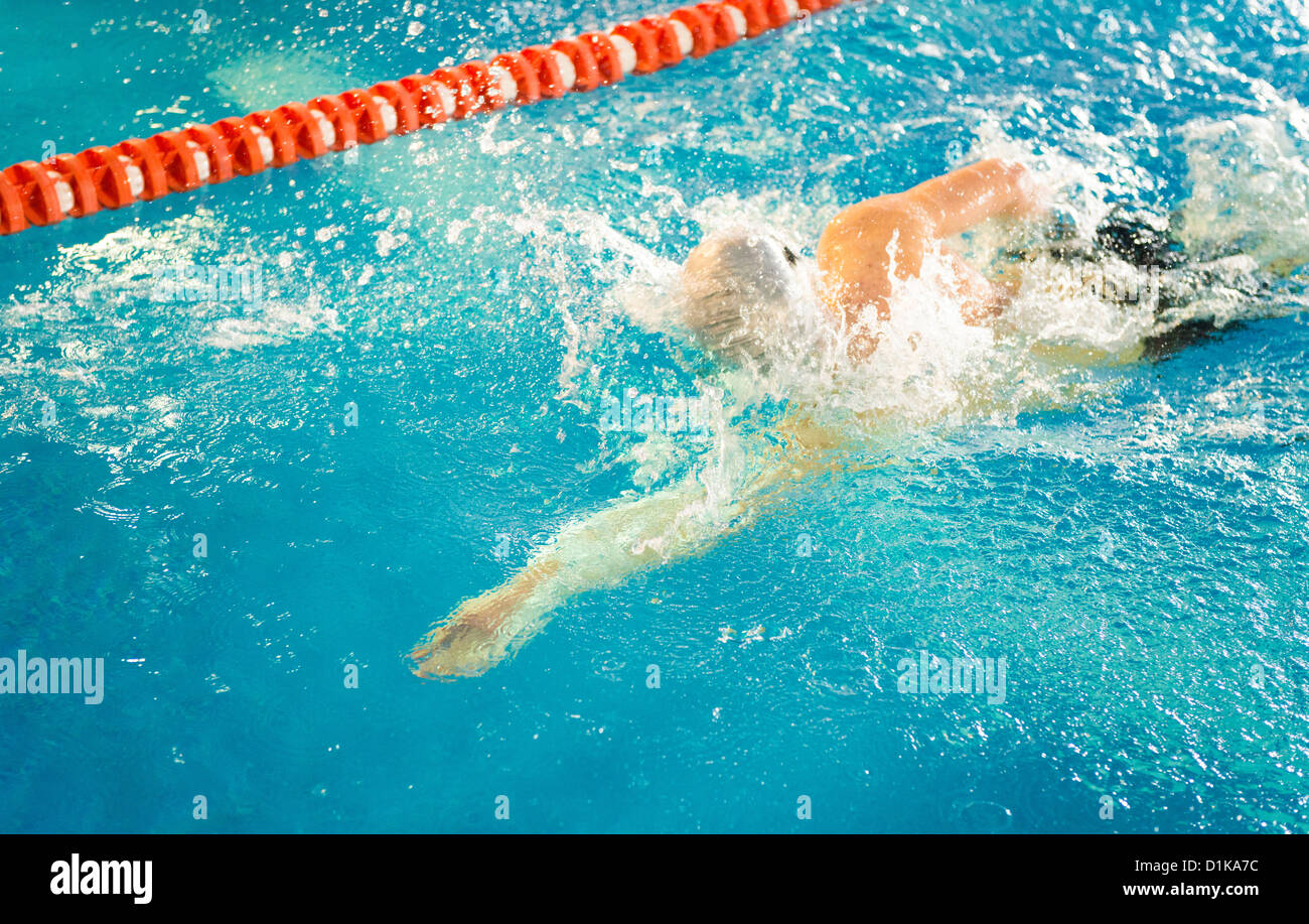 pool swimming championship competition club Stock Photo - Alamy