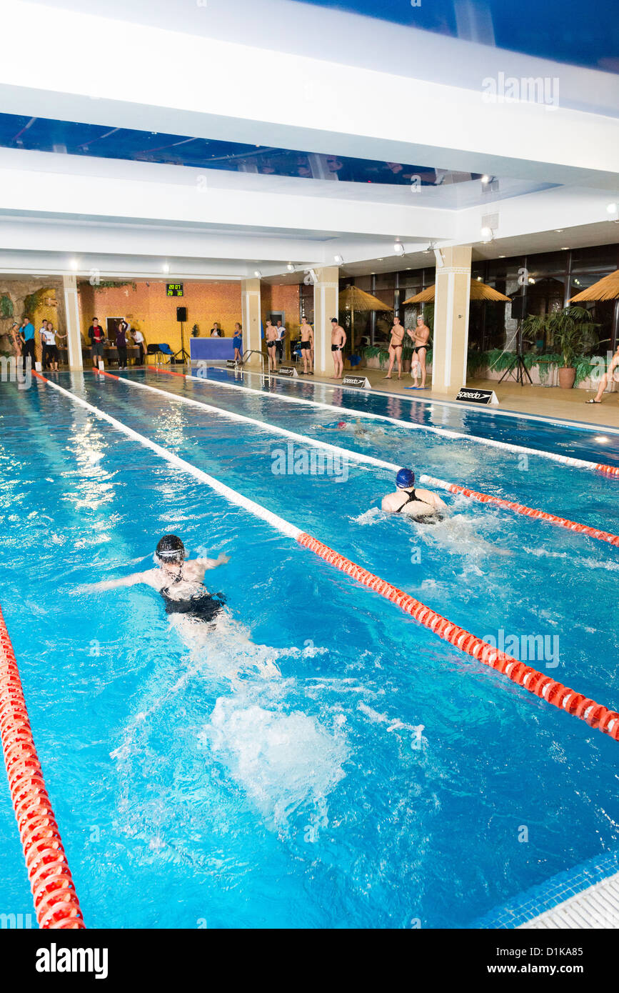 pool swimming championship competition club Stock Photo - Alamy