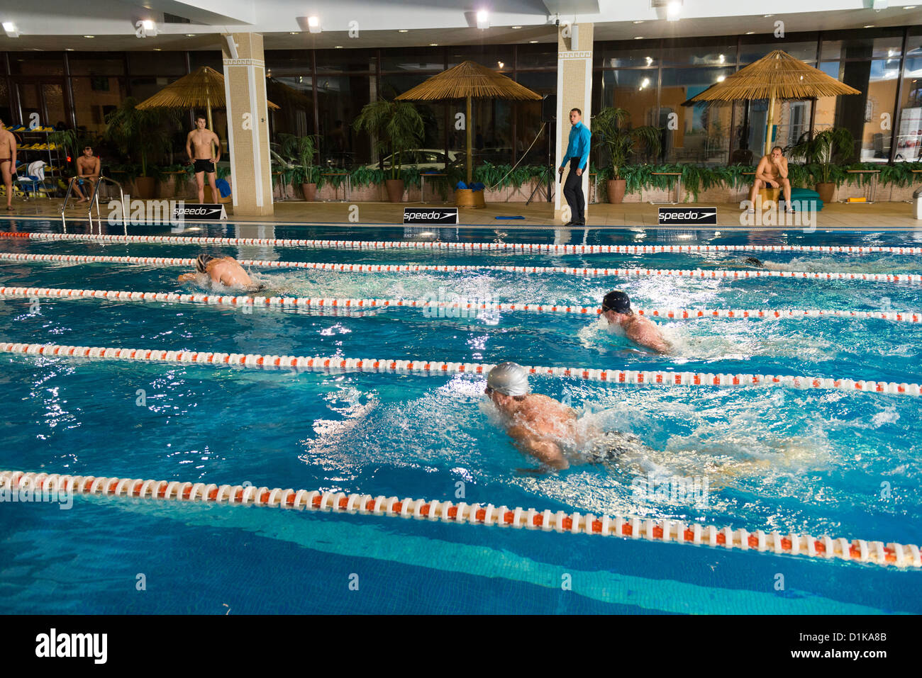 pool swimming championship competition club Stock Photo - Alamy