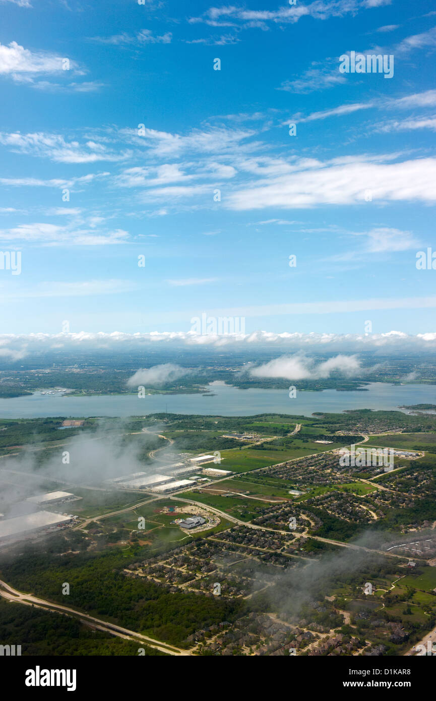 Aerial images of Texas from an airplane window Stock Photo - Alamy