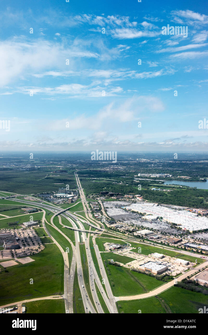 Aerial images of Texas from an airplane window Stock Photo - Alamy