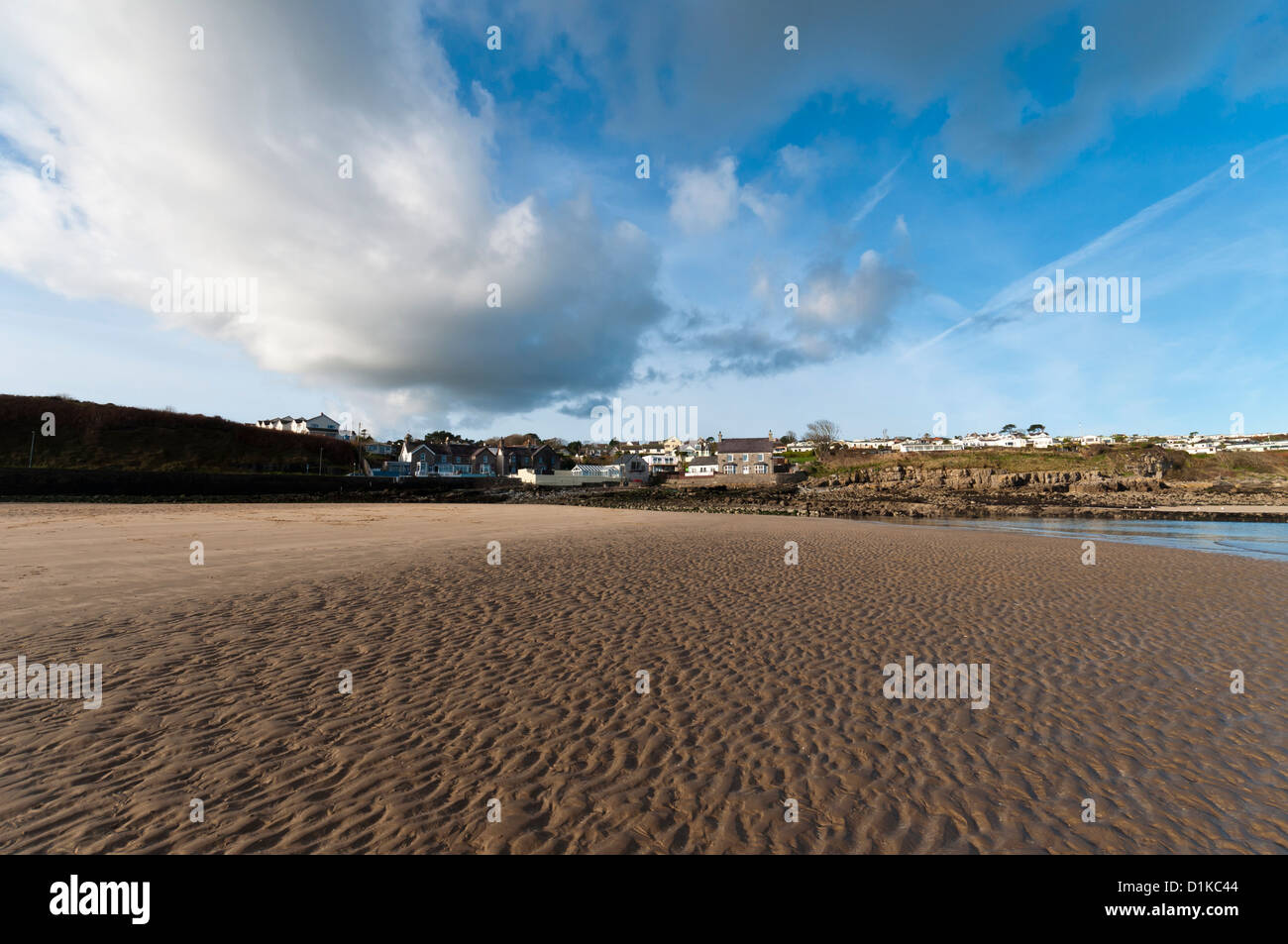 Benllech on Anglesey North Wales Stock Photo - Alamy