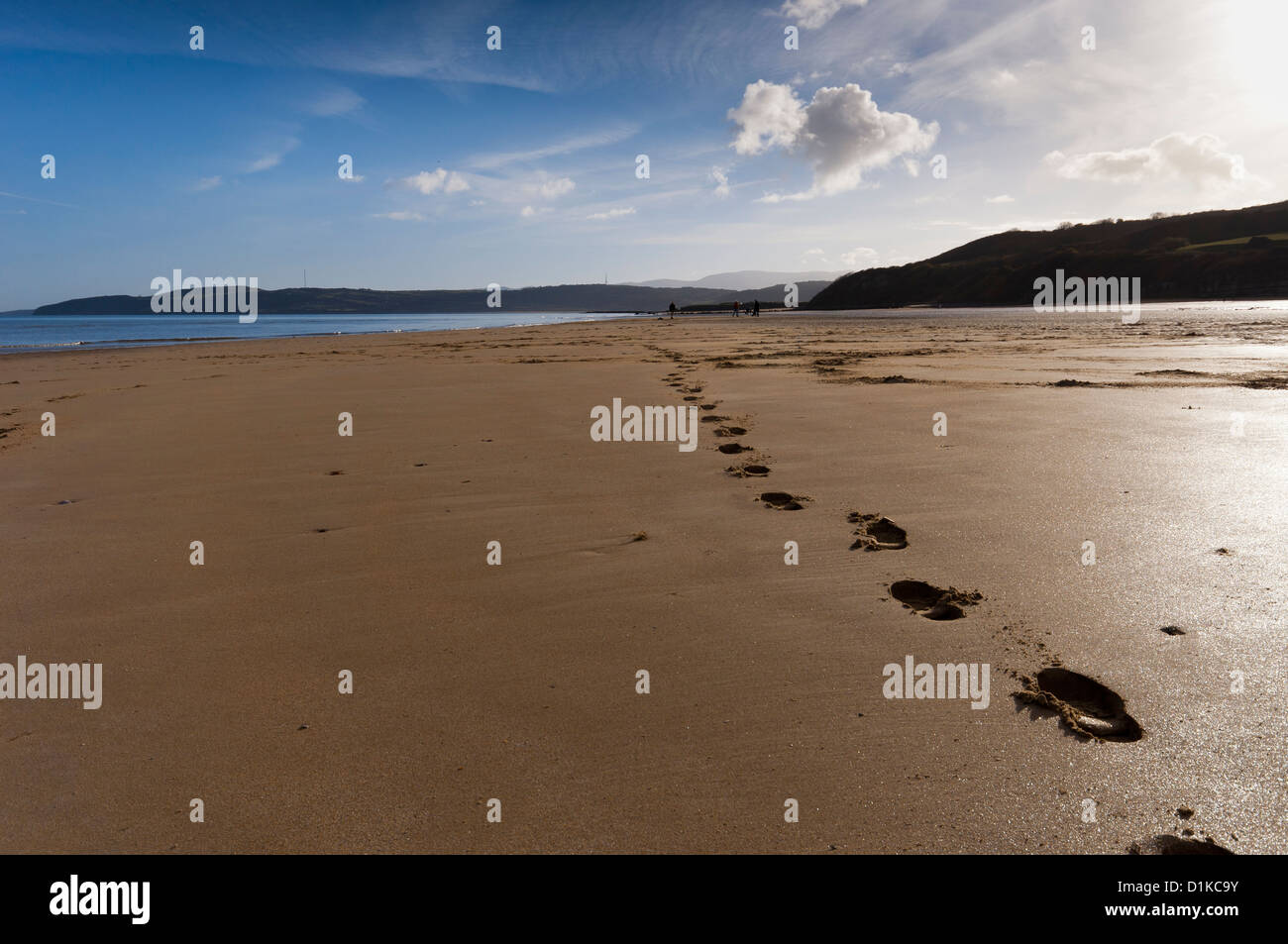 Benllech on Anglesey North Wales Stock Photo - Alamy
