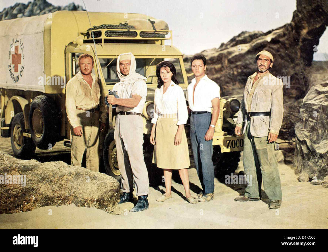 Flucht Aus Zahrain Escape From Zahrein Jack Warden, Yul Brynner, Madlyn ...