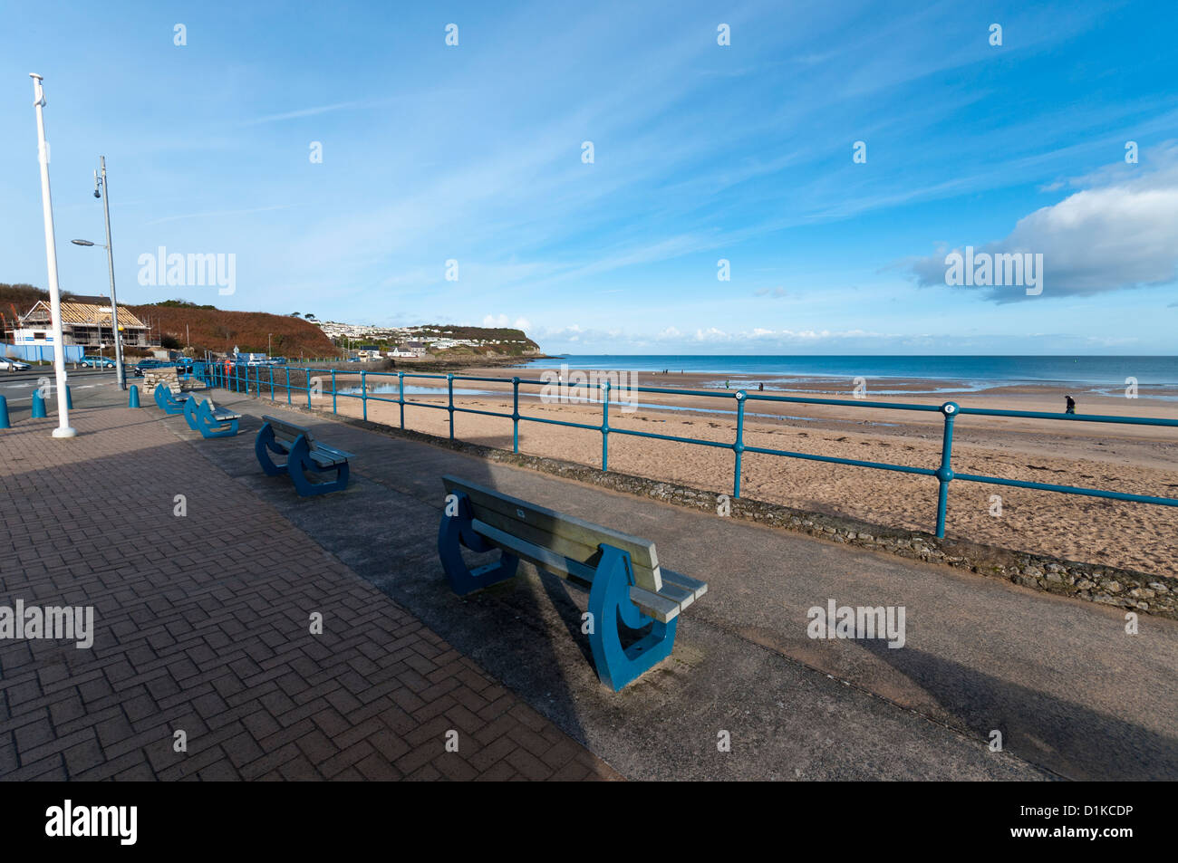 Benllech on Anglesey North Wales Stock Photo - Alamy