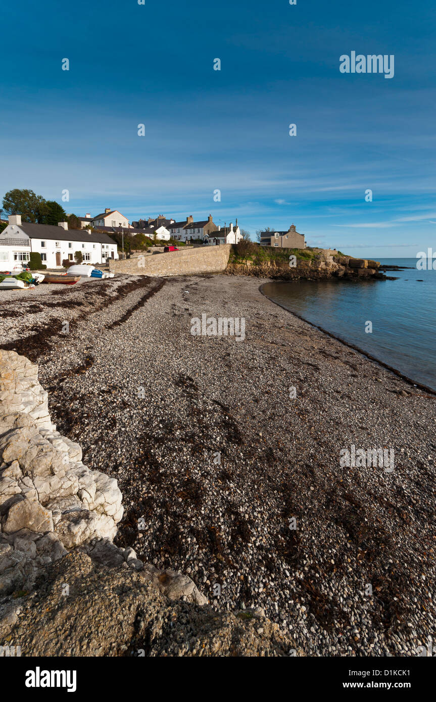 Moelfre on Anglesey North Wales Stock Photo - Alamy
