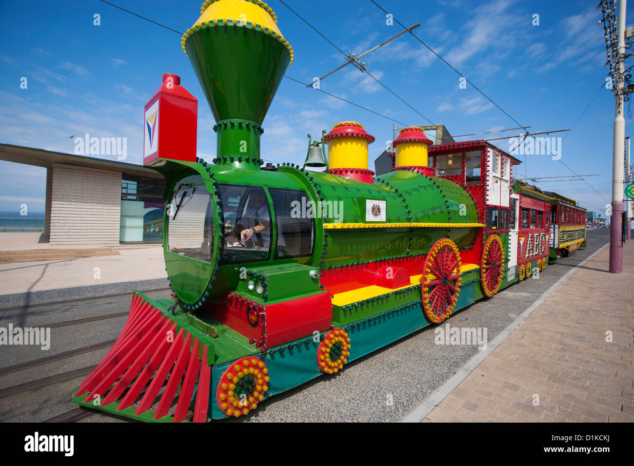 Blackpool heritage tram hi-res stock photography and images - Alamy