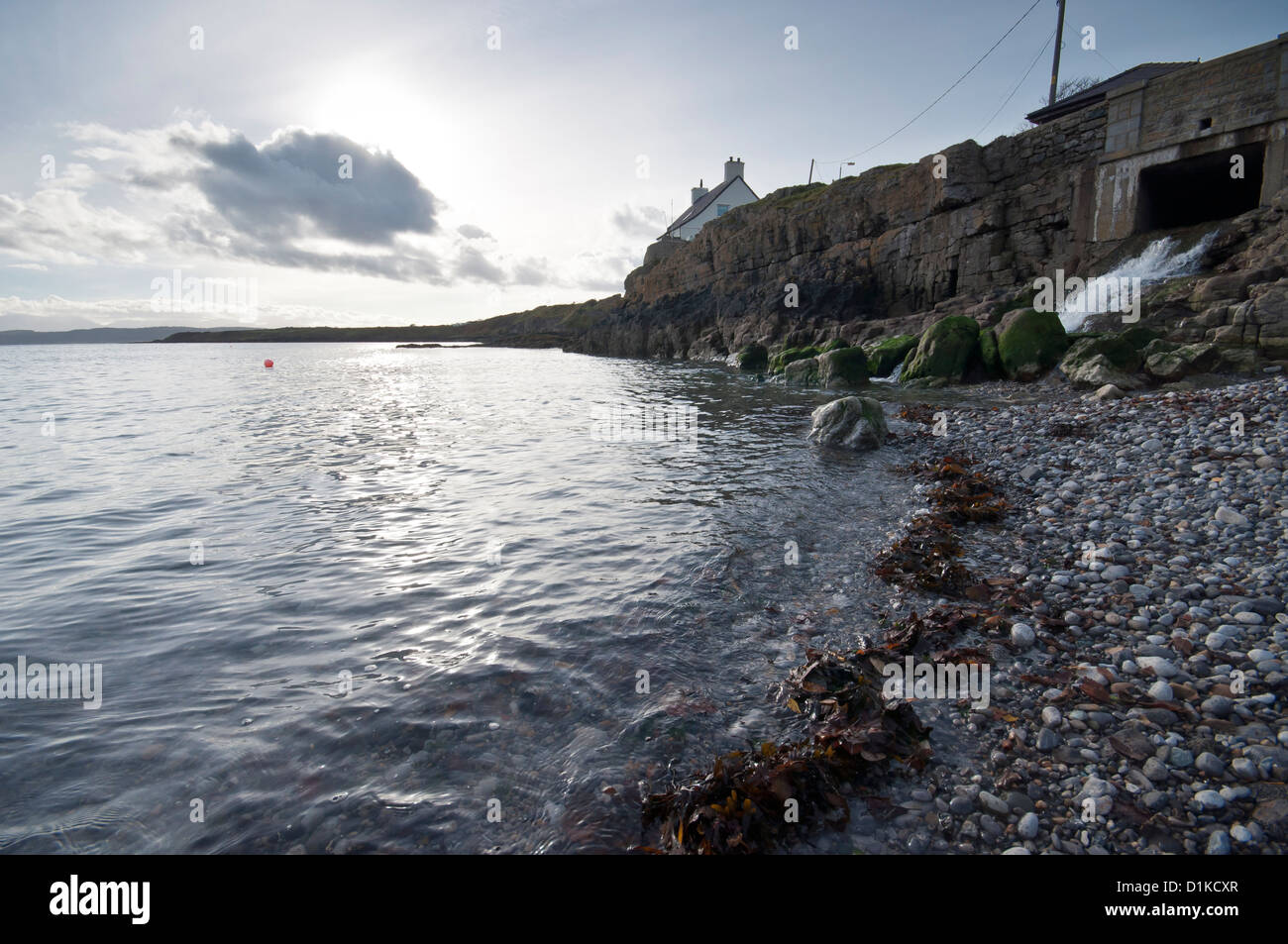 Moelfre on Anglesey North Wales Stock Photo - Alamy