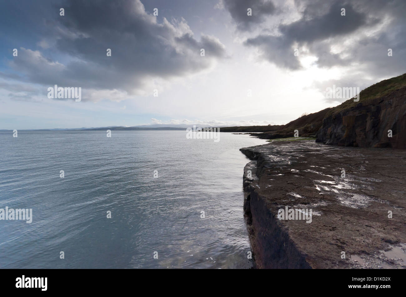 Moelfre on Anglesey North Wales Stock Photo - Alamy