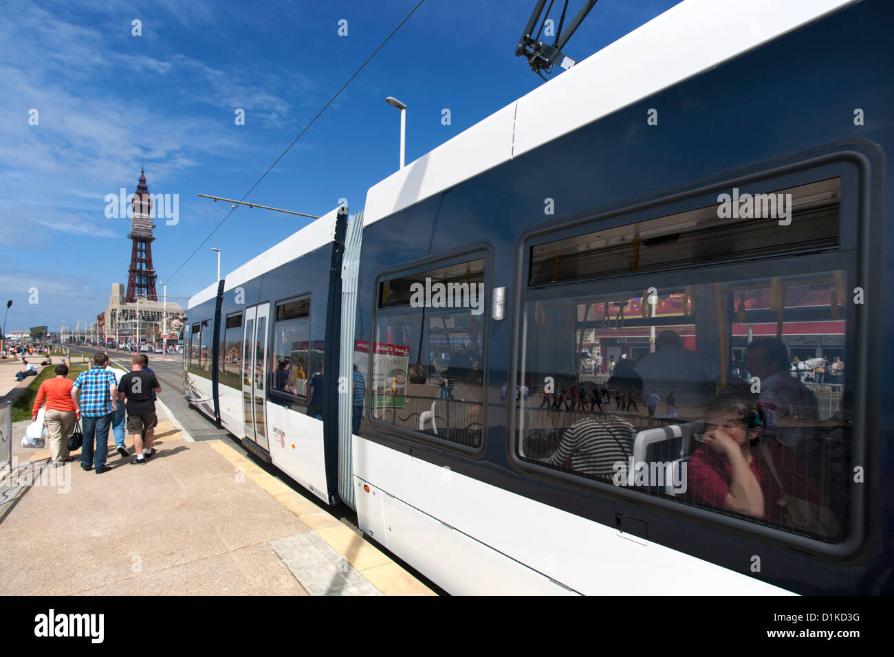Modern Blackpool Tram Stock Photos & Modern Blackpool Tram Stock Images ...