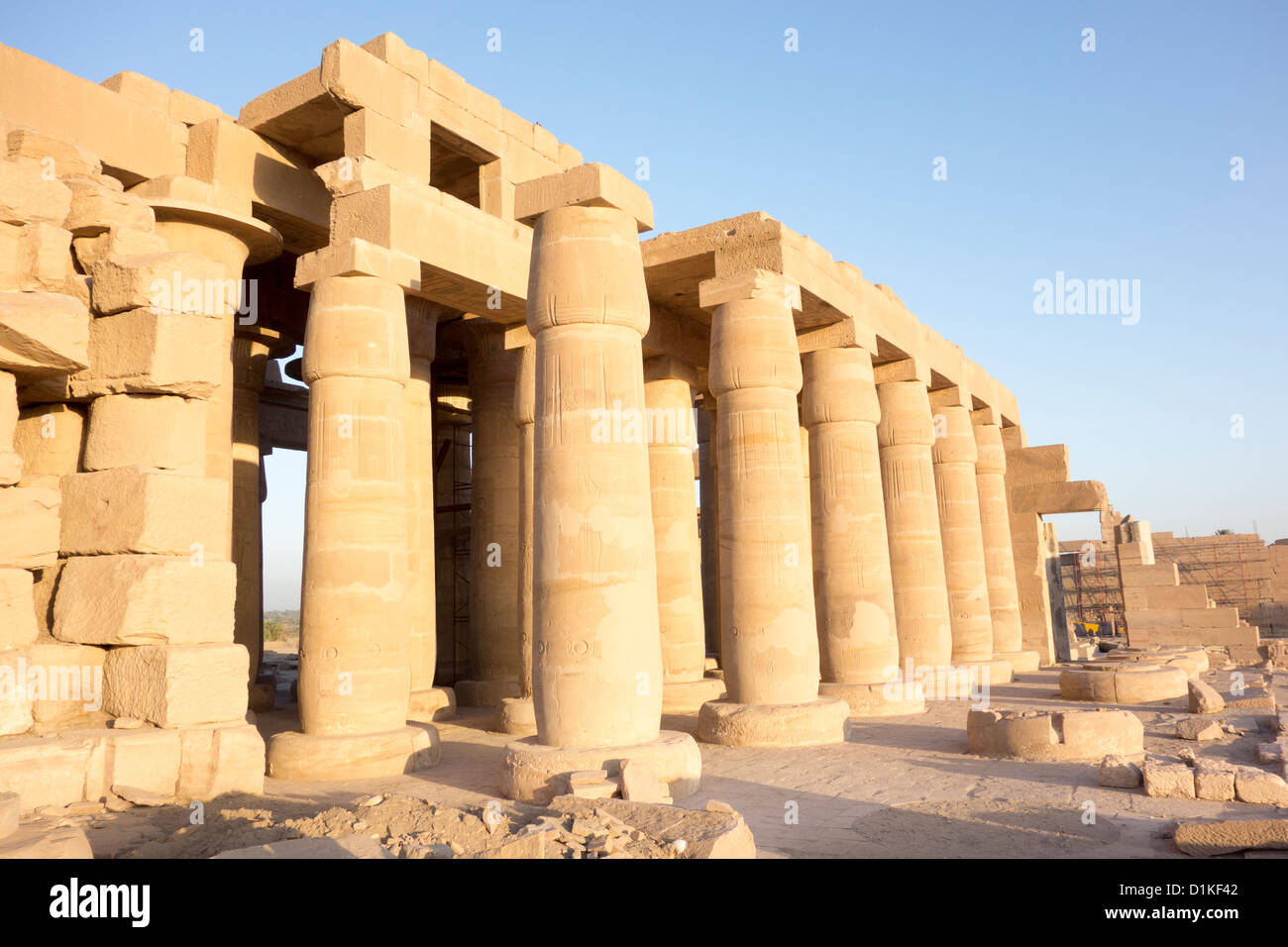 The Ramesseum, Theban Necropolis, Luxor, Egypt Stock Photo - Alamy