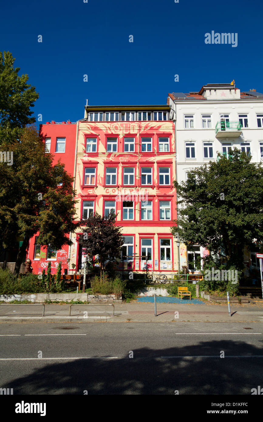 Typical Building in Hamburg Altona,Germany Stock Photo - Alamy