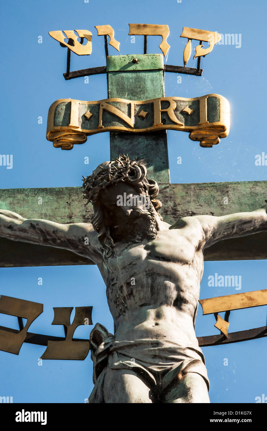 Jesus cross on bridge hi-res stock photography and images - Alamy