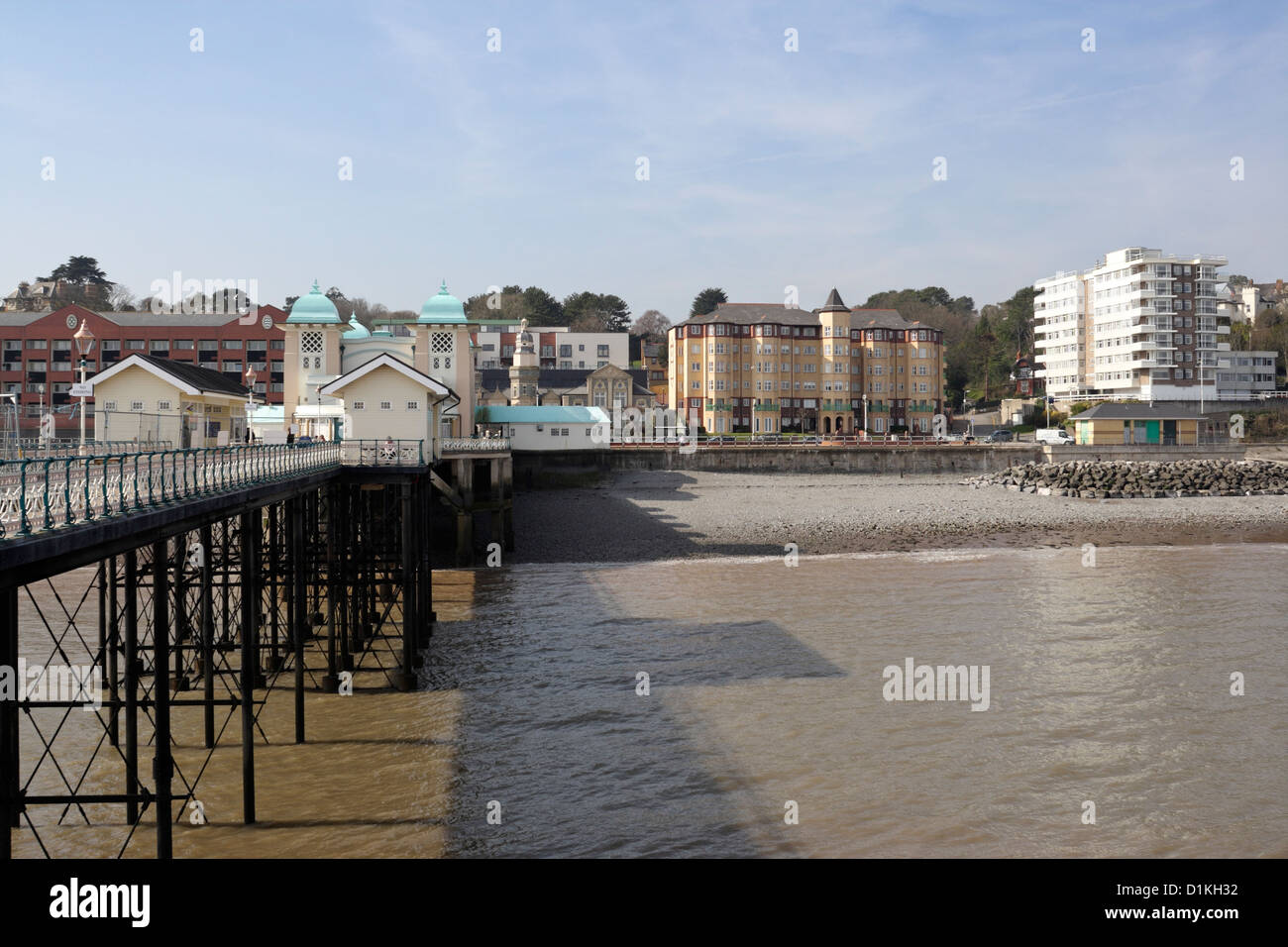 Penarth pier penarth seafront penarth hi-res stock photography and ...