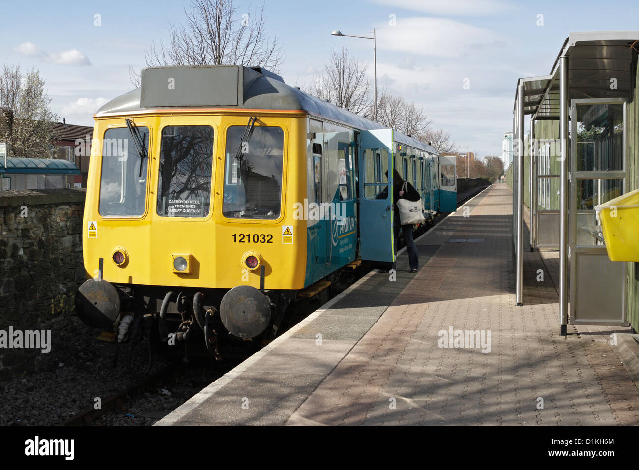 Single carriage diesel commuter hi-res stock photography and images - Alamy
