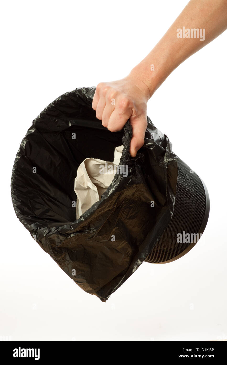 Trash bin paper hi-res stock photography and images - Alamy