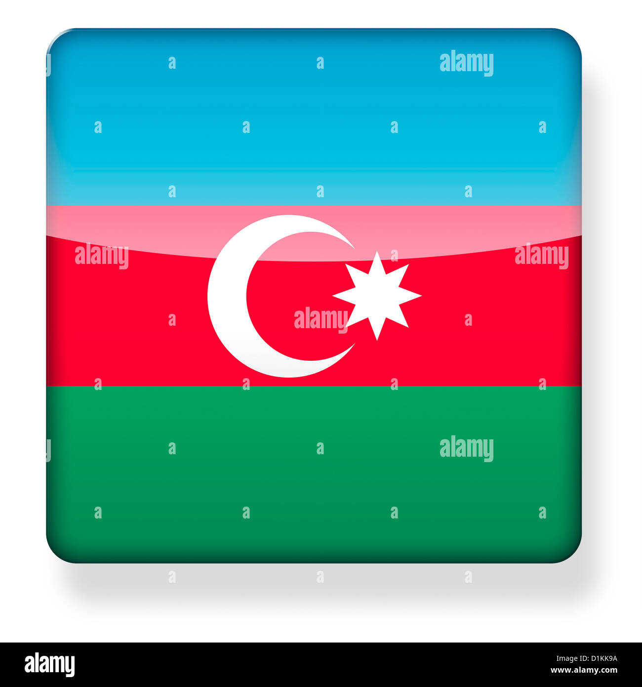 Azeri flag hi-res stock photography and images - Alamy