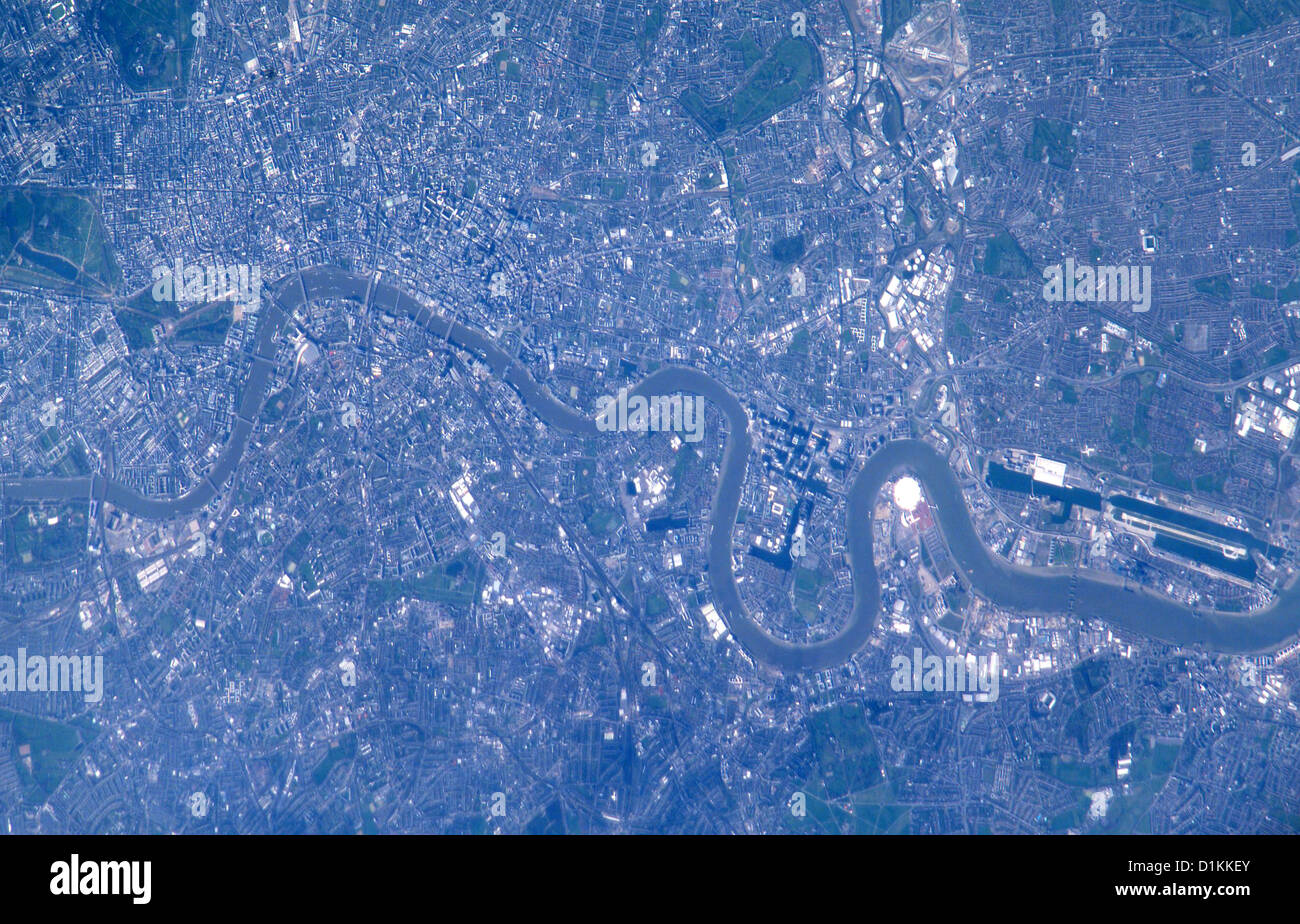 Satellite view london hi-res stock photography and images - Alamy