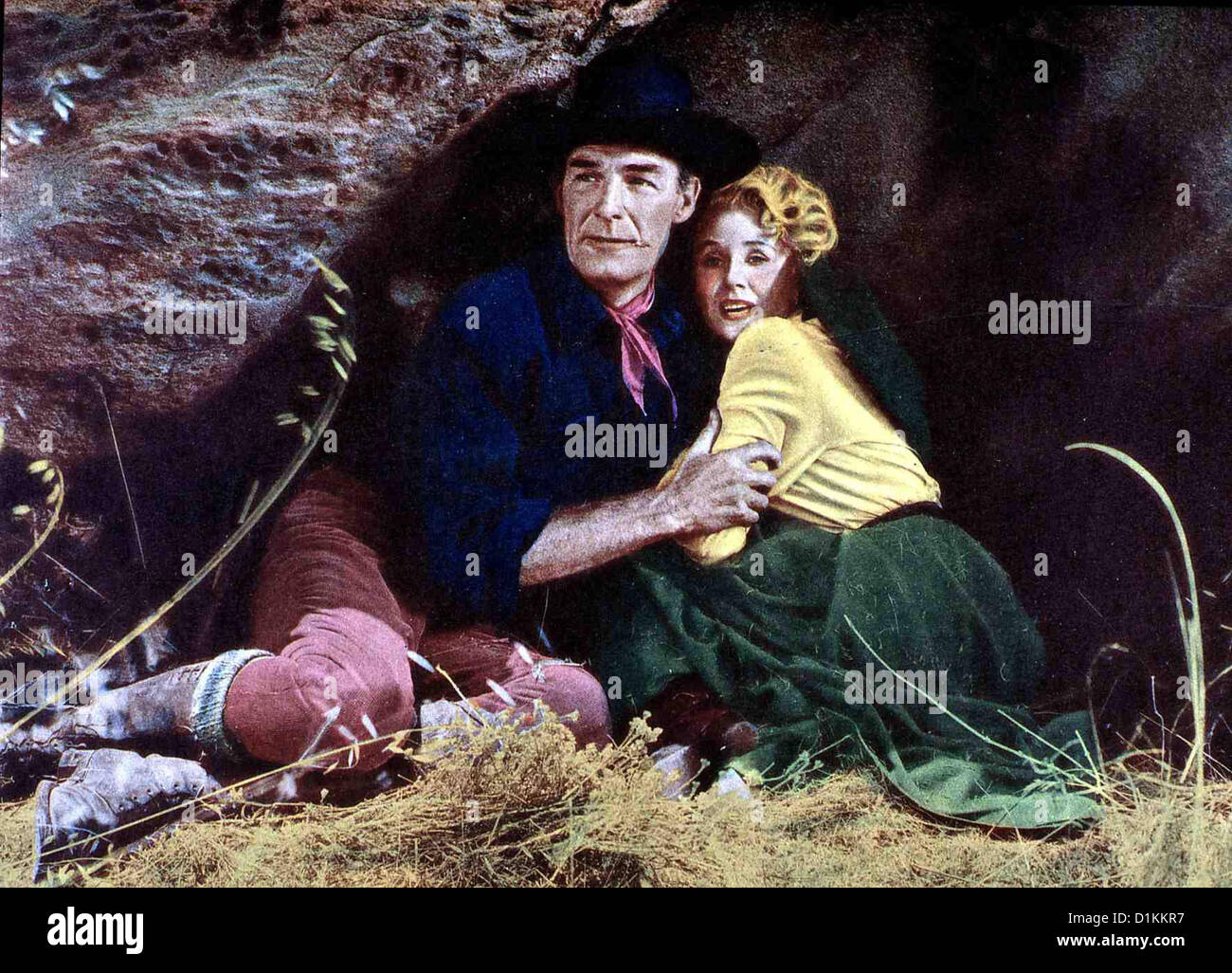 Sabotage Carson City Silent Jeff (Randolph Scott) und Susan (Lucille ...