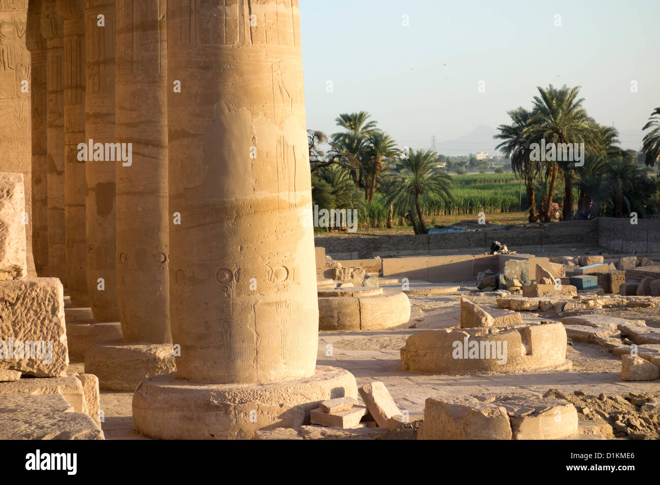 The Ramesseum, Theban Necropolis, Luxor, Egypt Stock Photo - Alamy