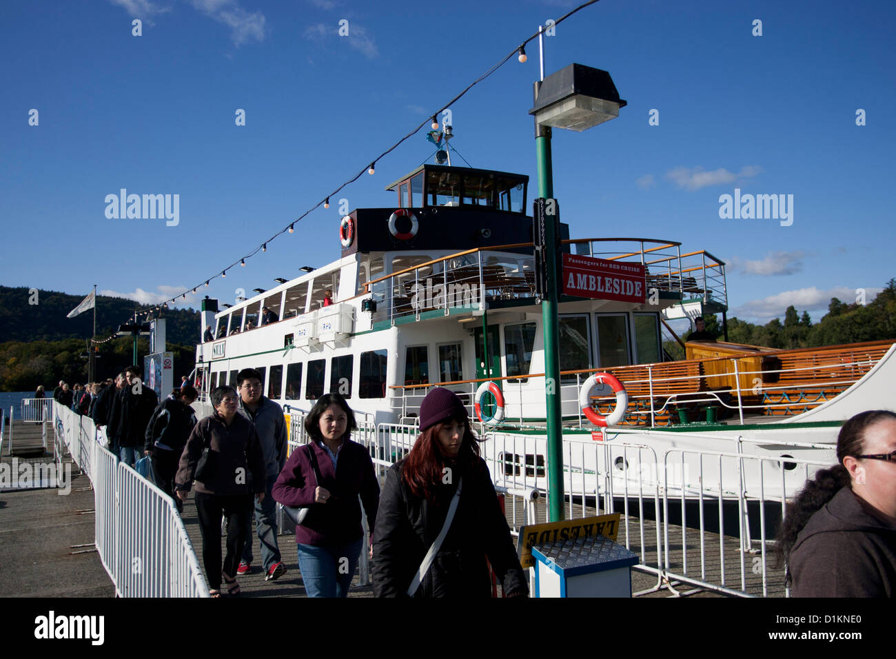The MV Swan , originally steam , passenger ferry on Lake Windermere ...