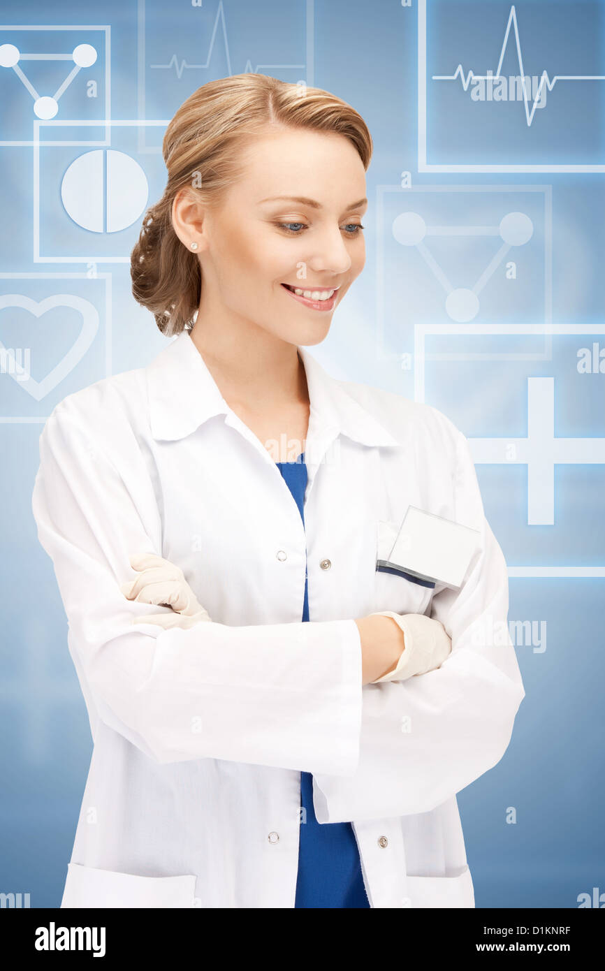 attractive female doctor Stock Photo - Alamy