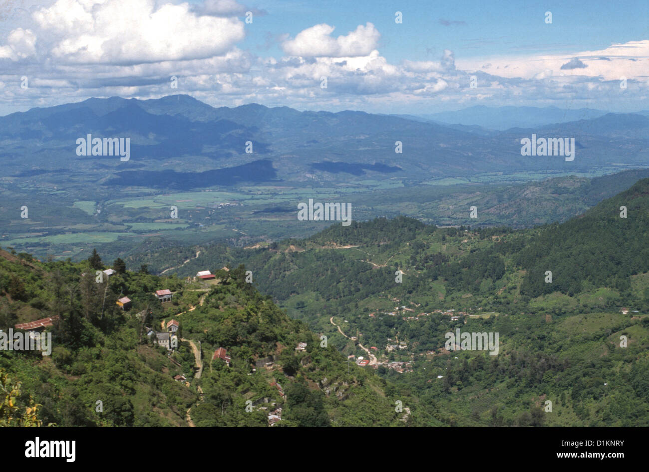 Views of the landscape around Pico Bonito national park Honduras Stock ...