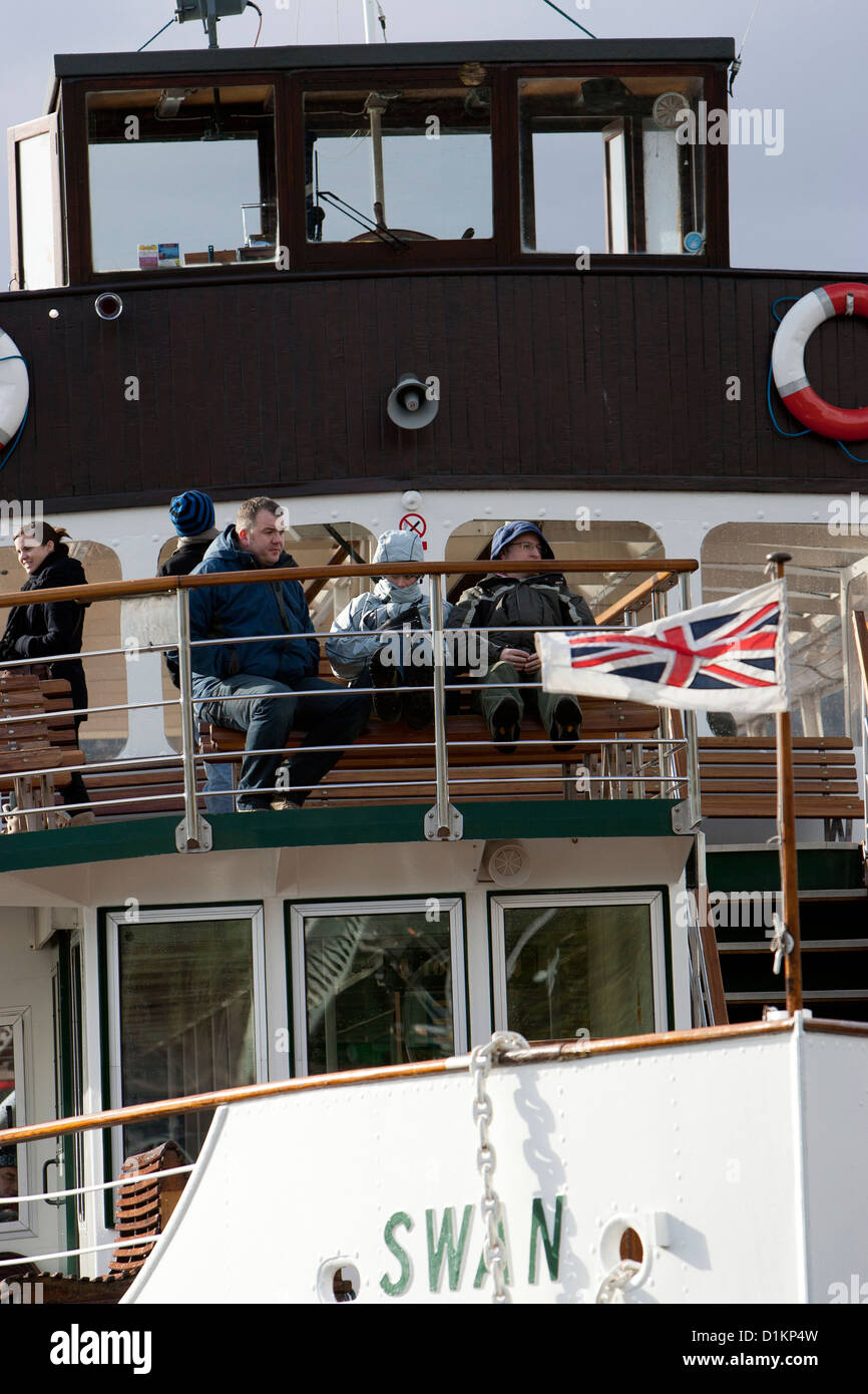 The MV Swan , originally steam , passenger ferry on Lake Windermere ...