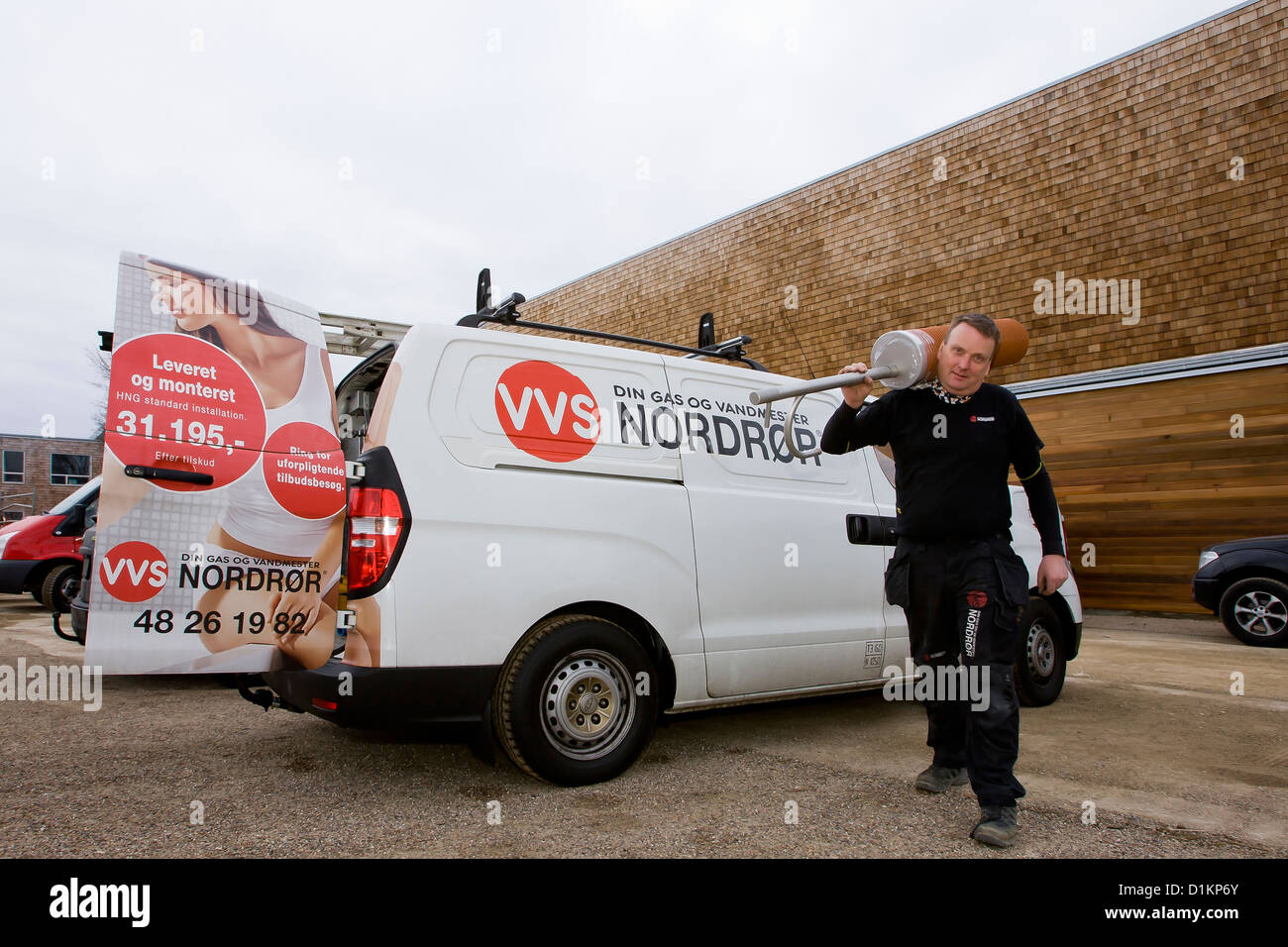 Plumber at door hi-res stock photography and images - Alamy