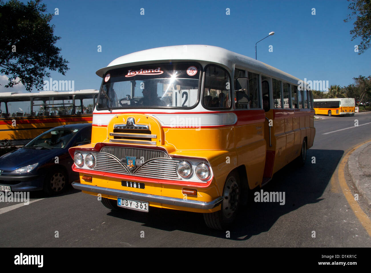 Visit Malta - public bus transport around Valletta, Malta, manufactured ...