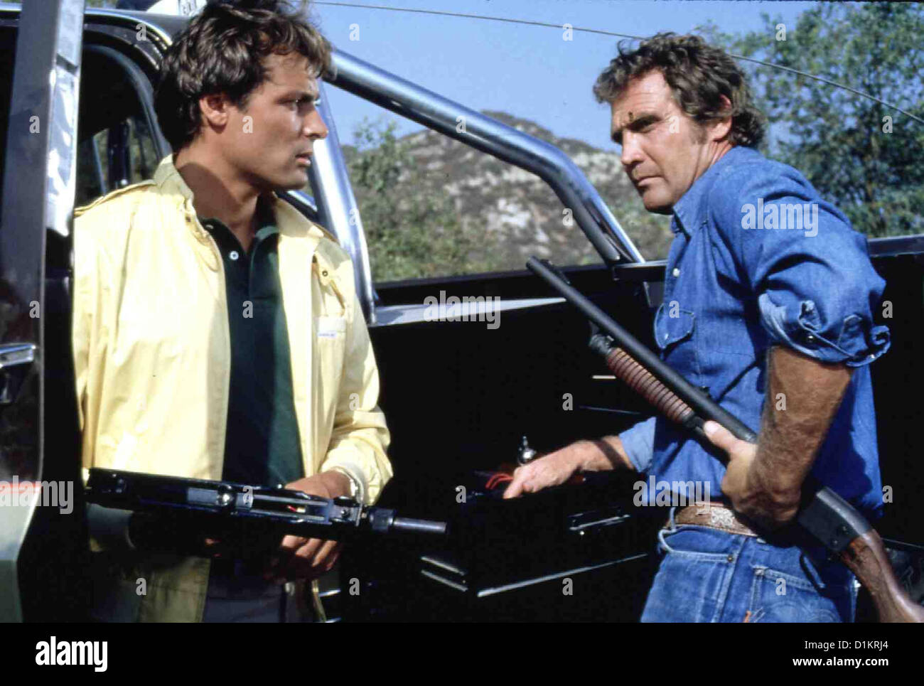 Ein Colt Fuer Alle Faelle Fall Guy, Howie (Douglas Barr), Colt Seavers ...