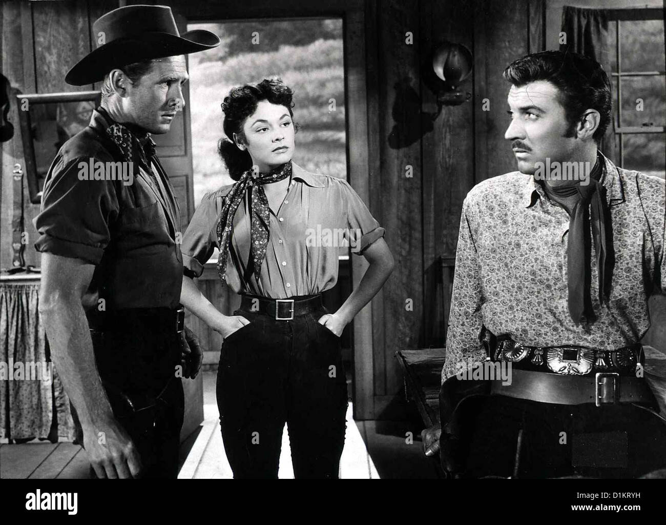 Das Geheimnis Der Schwarzen Bande Colt 45 Lloyd Bridges, Ruth Roman ...