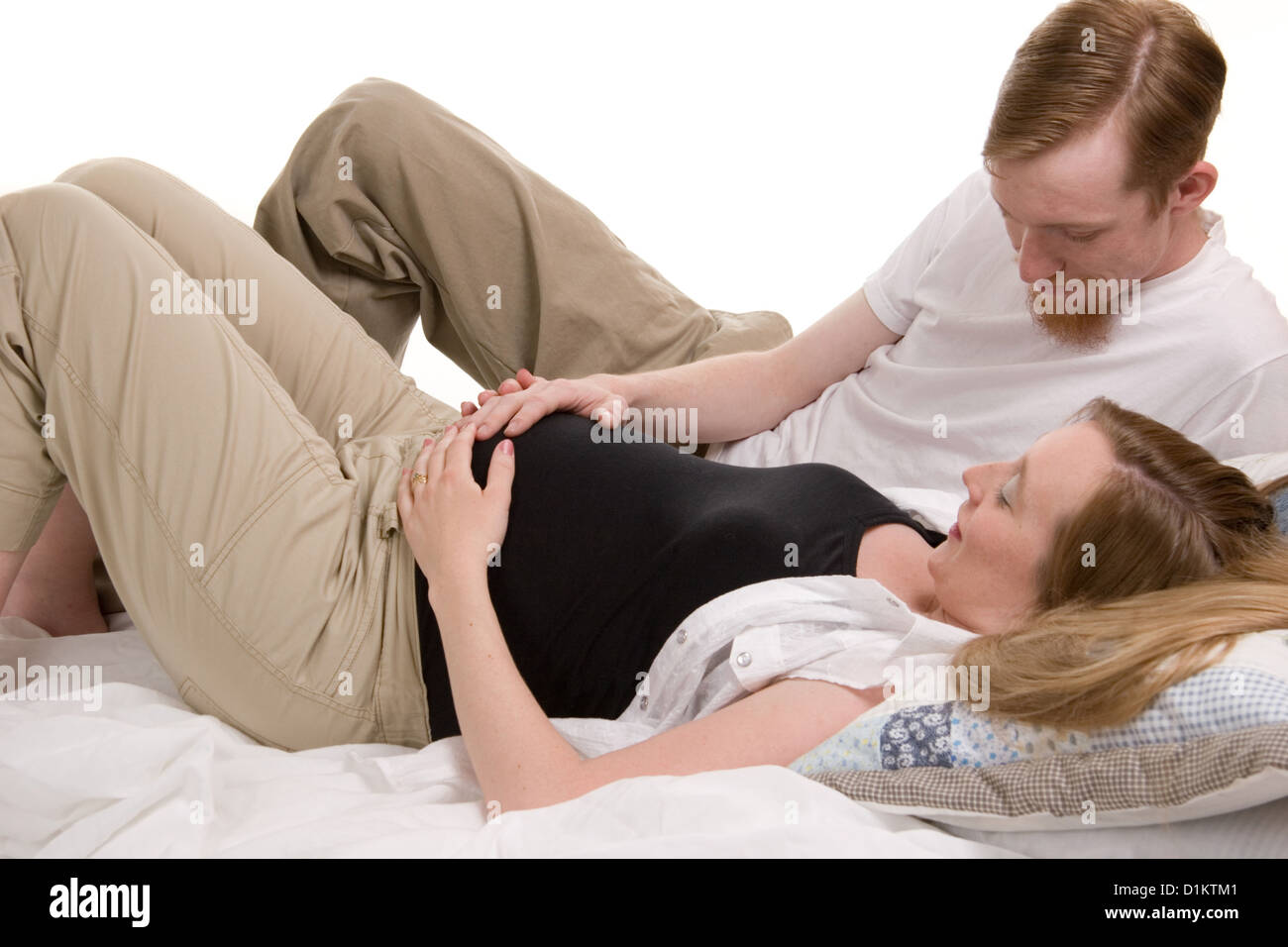 Young couple expecting their first child Stock Photo - Alamy
