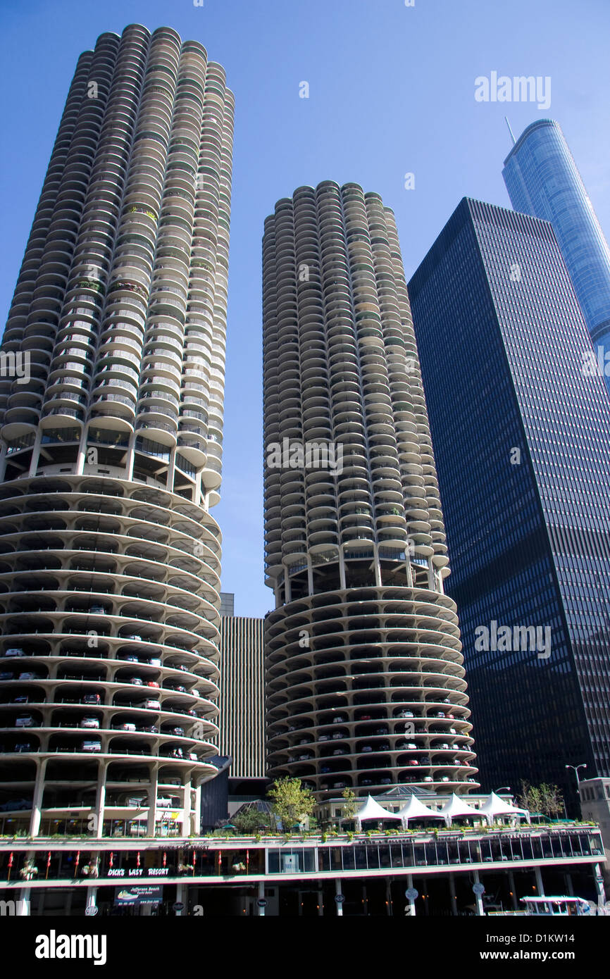 Chicago Buildings Architecture Stock Photo - Alamy