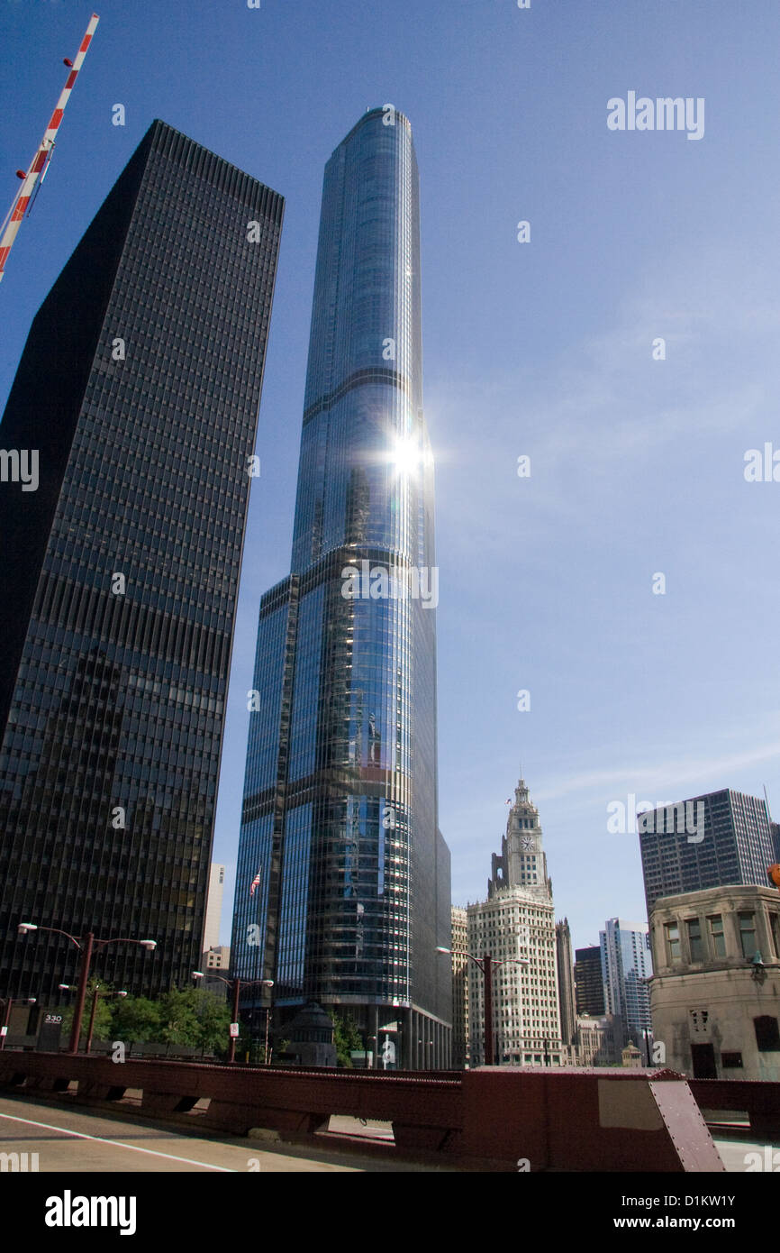 The Trump International Hotel and Tower. Chicago Buildings Architecture ...