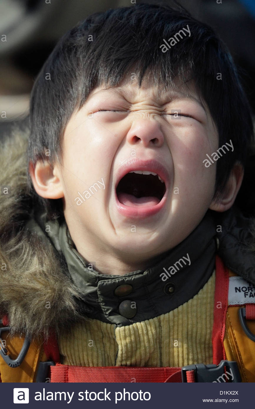 Crying Japanese Children Stock Photos & Crying Japanese Children Stock ...
