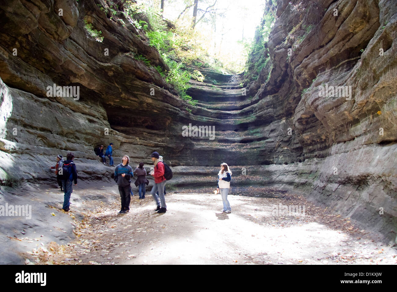 Starved Rock State Park Stock Photo - Alamy