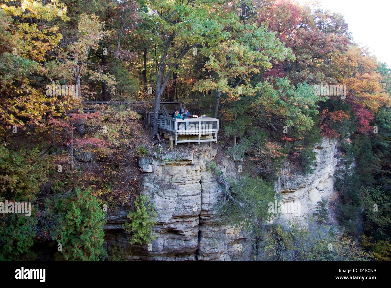 Starved Rock State Park Stock Photo - Alamy
