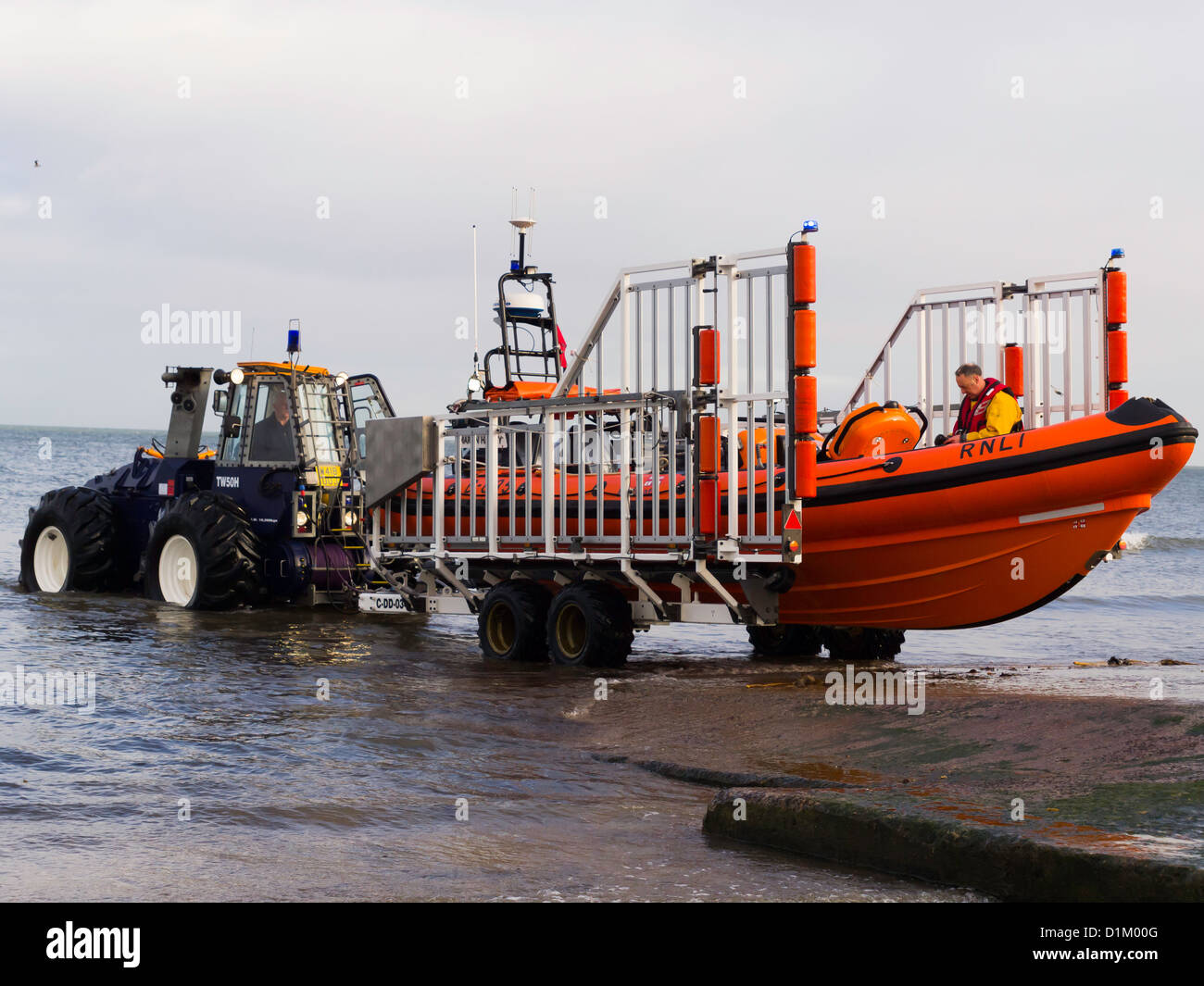 Redcar RNLI inshore lifeboat type IB1 named Martin Harvey being ...