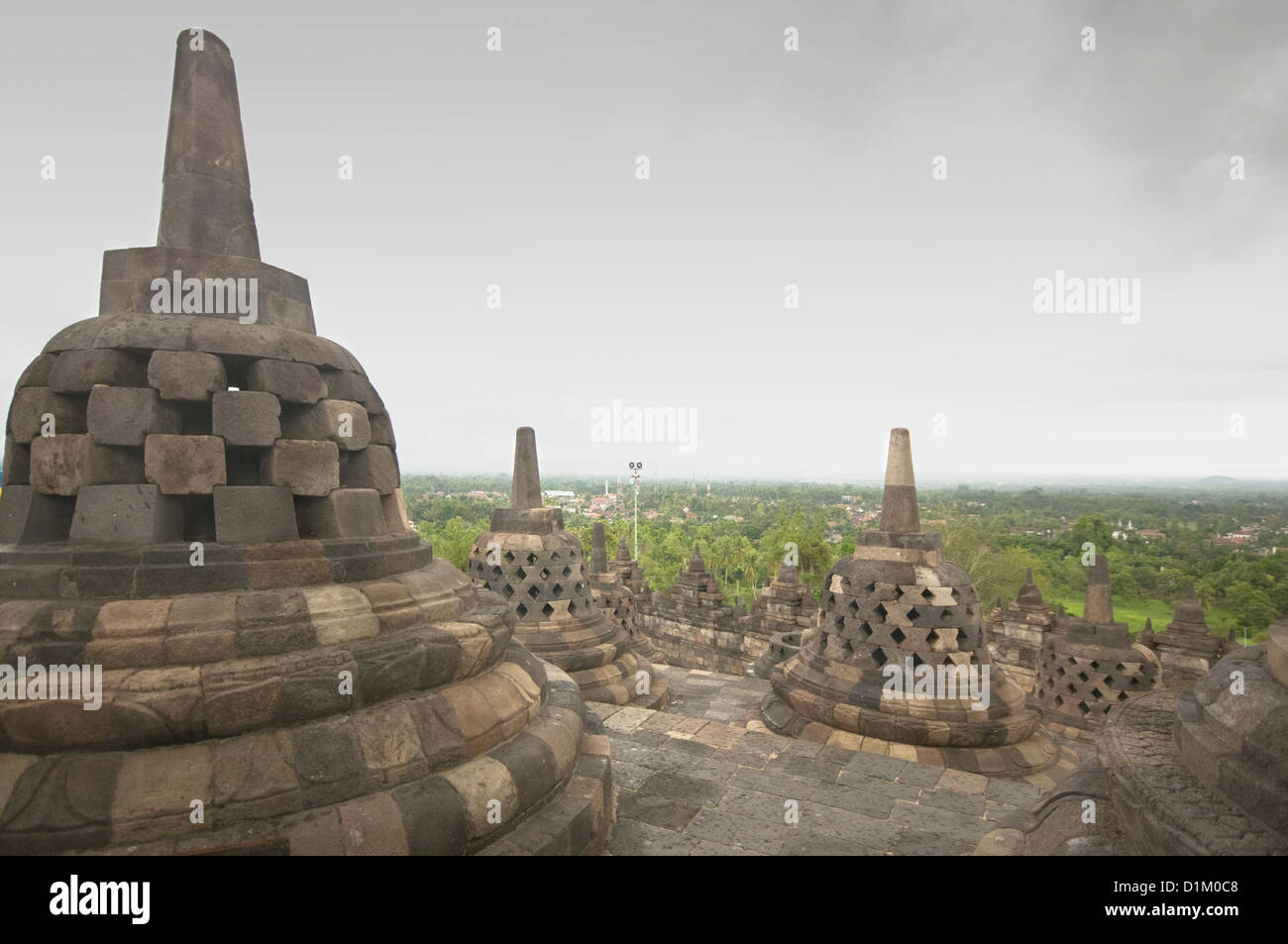 INDONESIA, Java, Borobudur, Borobudur Buddhist Temple (Sailendra ...