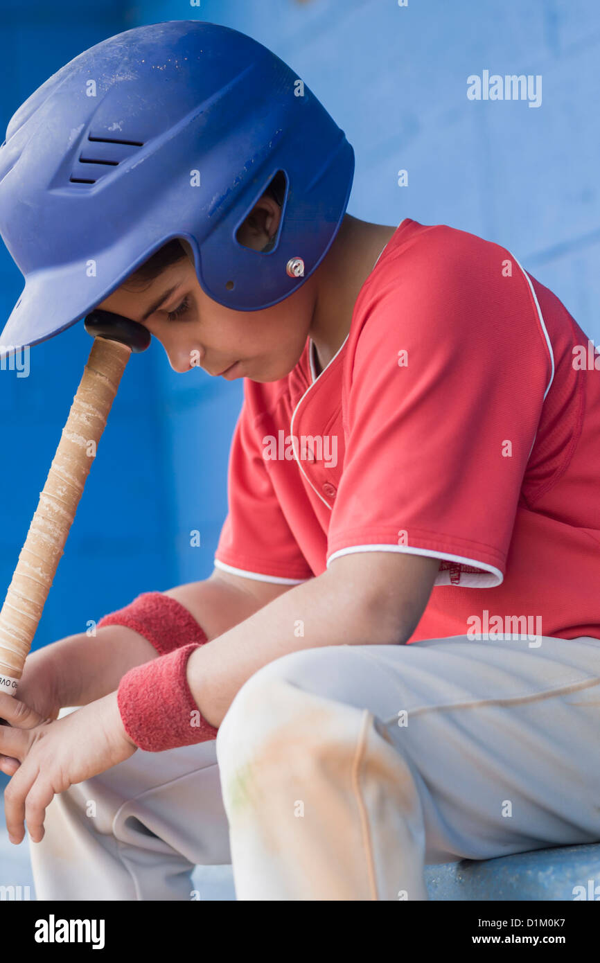 Baseball boy sports sad hi-res stock photography and images - Alamy