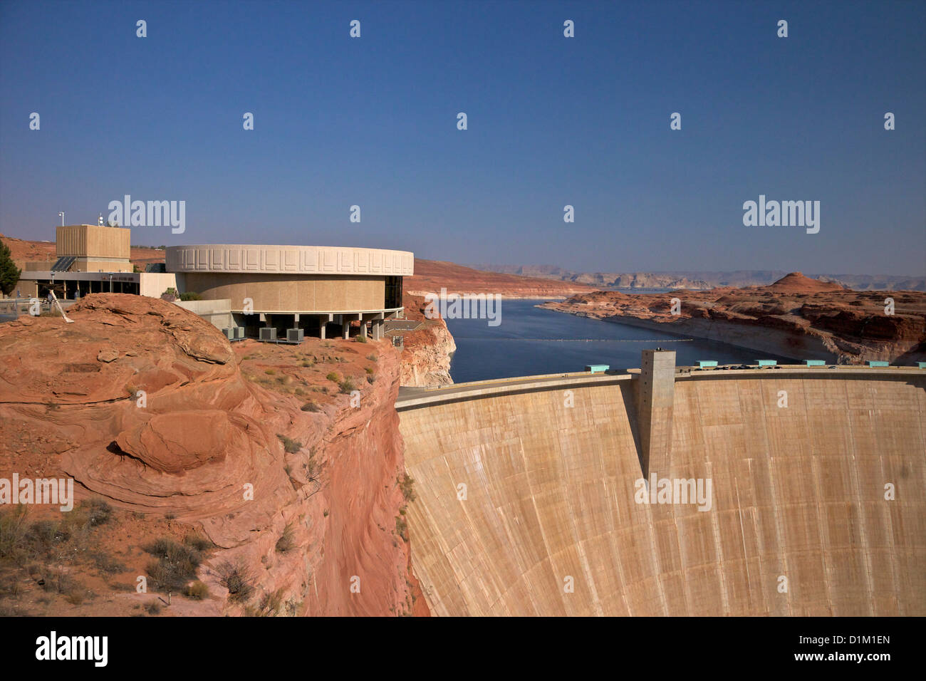 Glen Canyon Dam across the Colorado River, Arizona, USA Stock Photo - Alamy